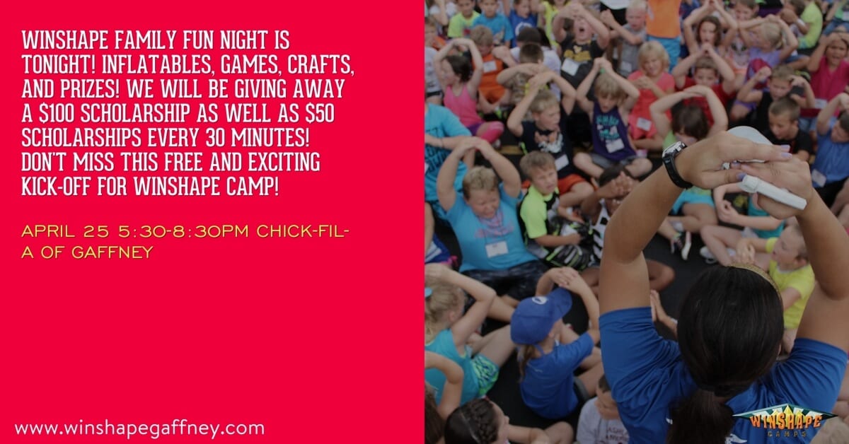 Winshape Camp Family Fun Night - Winshape Camp Gaffney SC